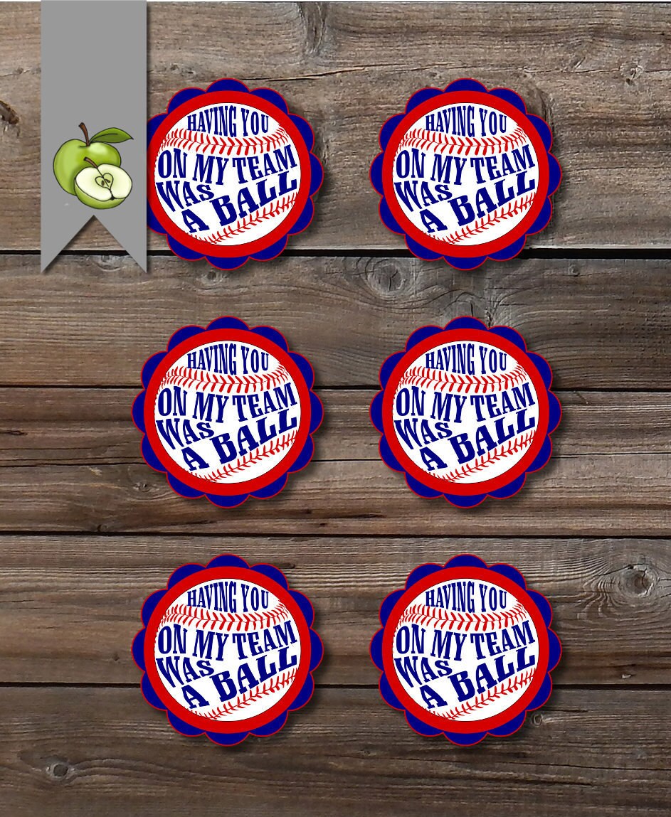 Sport Gift Tags Baseball Gift Tag Tee Ball Softball | Etsy