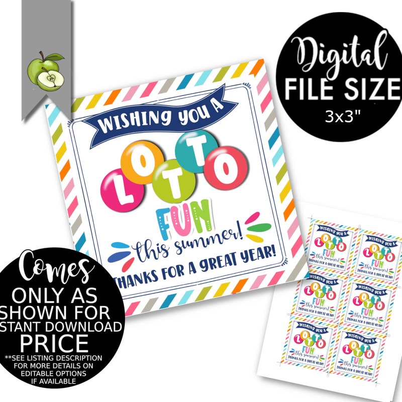 Lotto Ticket Appreciation - Etsy