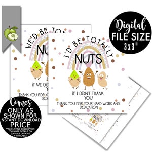 We'd/i'd Be Totally Nuts If We/i Didn't Thank You, NUTS, Mixed Nuts Day ...