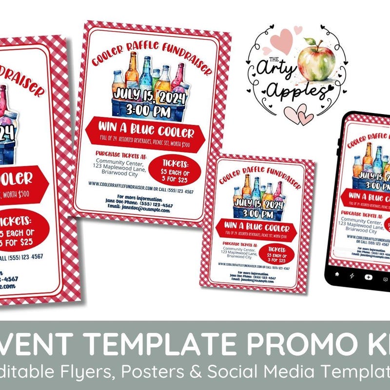 Raffle Posters - Etsy UK