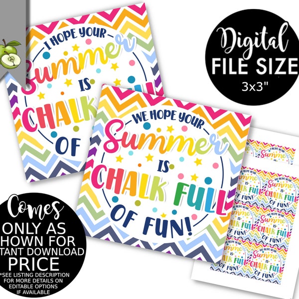 Chalk Stickers - Etsy