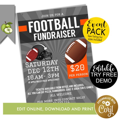 EDITABLE Popcorn Fundraiser Flyer Printable PTA PTO School - Etsy Canada