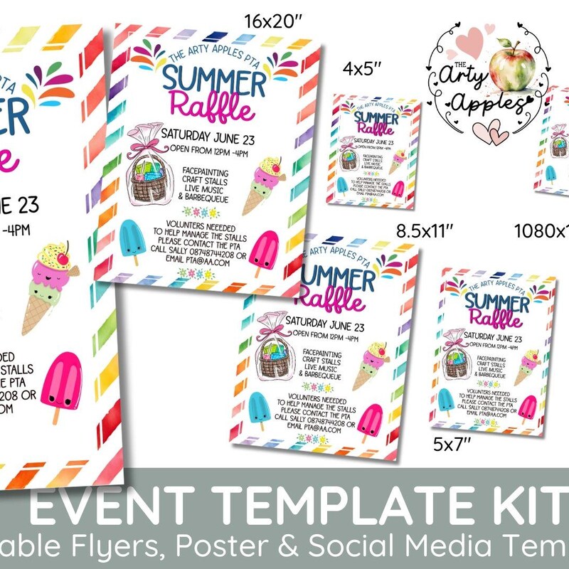 Raffle Posters - Etsy UK