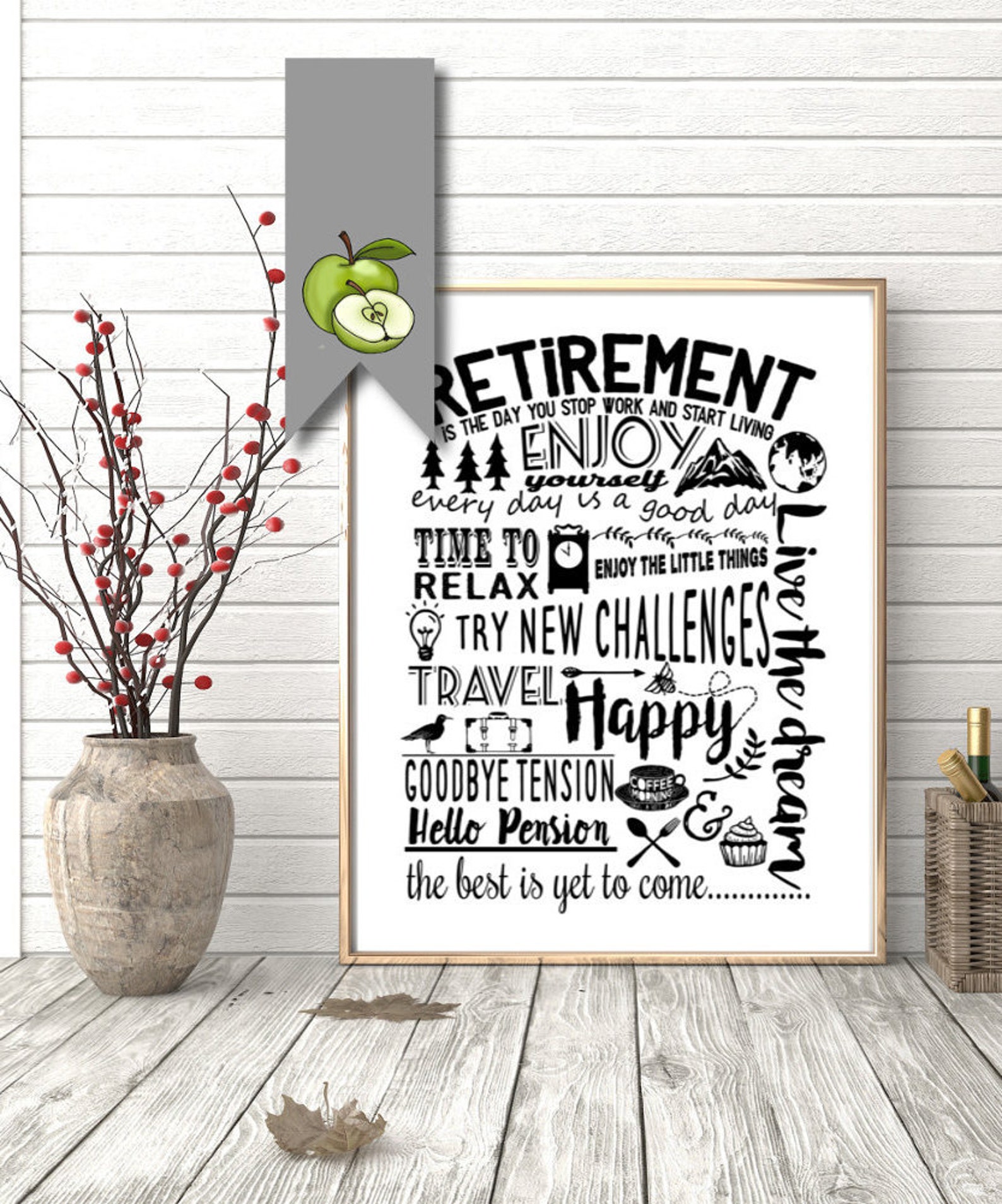 Retirement Poster INSTANT DOWNLOAD Retirement Leaving | Etsy