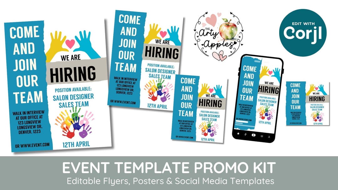 Editable Hiring Staff Flyer, Helpers Required, Hiring People, Hiring ...
