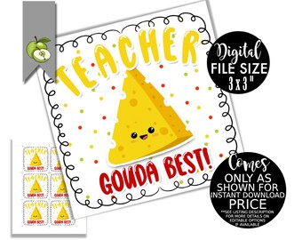Teacher Appreciation Cheese - Etsy