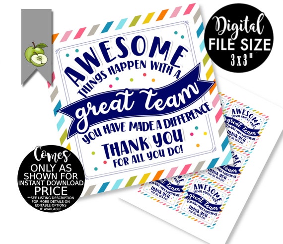 Teamwork Appreciation Clip Art