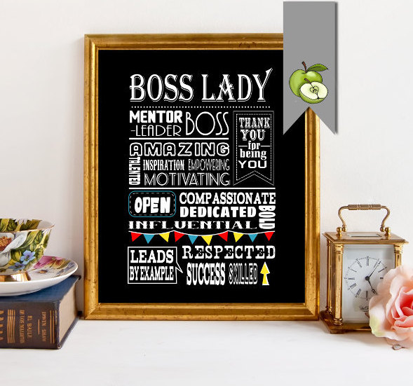 Boss Lady Day Boss Appreciation Week Female Boss Boss Week - Etsy UK