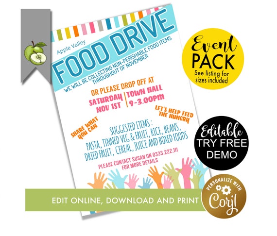 Feeding The Homeless Flyer