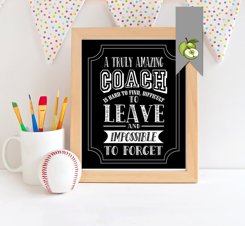 Coach Appreciation Gift A Truly Amazing Coach is Hard to - Etsy Canada