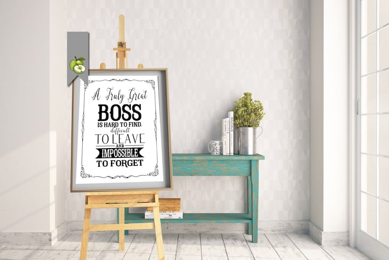 Boss Appreciation Day Week Boss Week Boss Card Boss Gift | Etsy