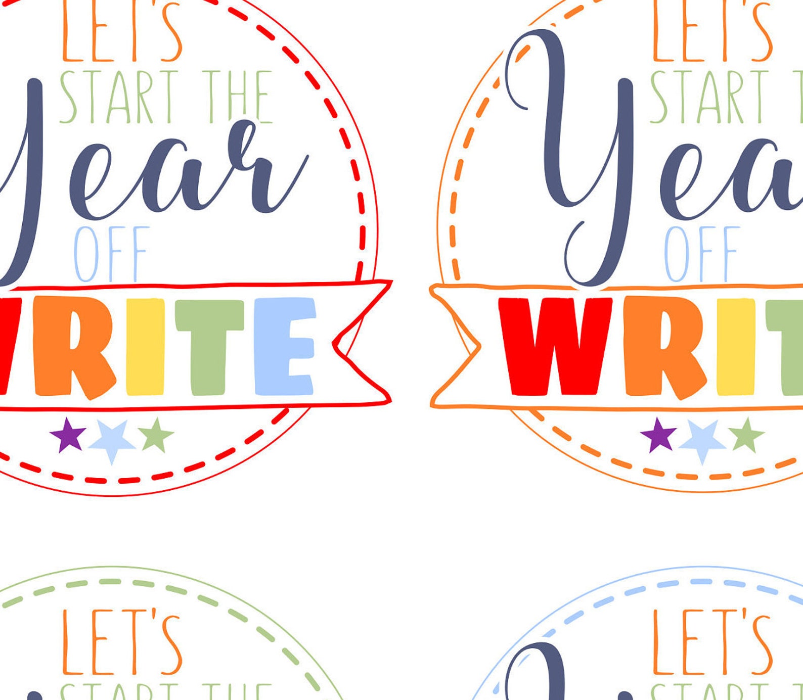 Let's Start the Year Write Back to School Pencil Favor - Etsy