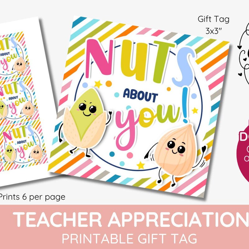 Were Nuts About You Stickers - Etsy