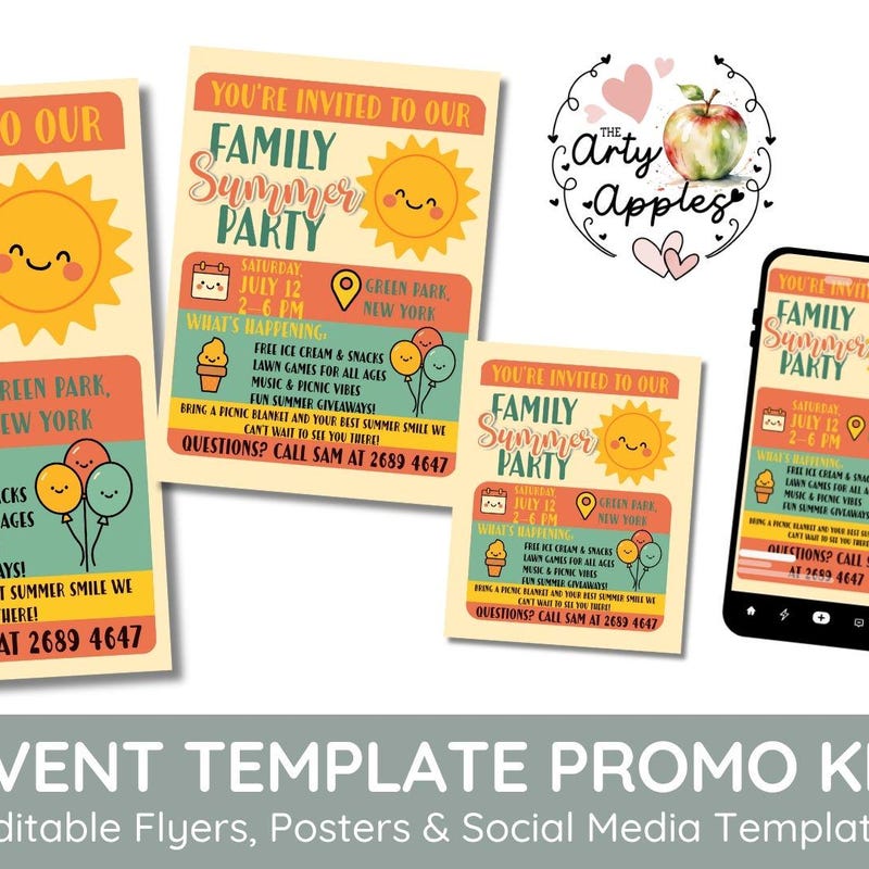 Summer of Fun Poster - Etsy