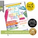 Editable Back to School Supply Drive Flyer Editable Printable - Etsy