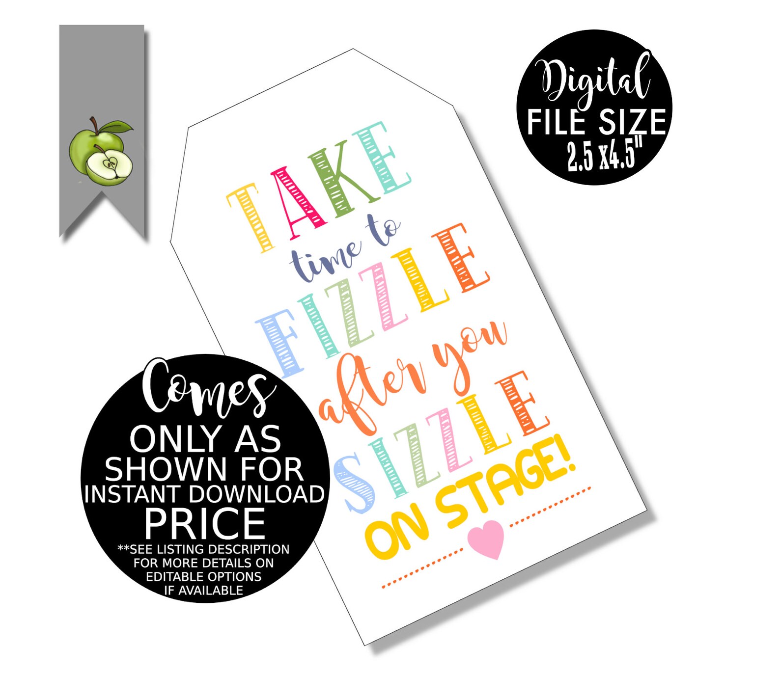 Take Time to FIZZLE After You SIZZLE on Stage Coach - Etsy