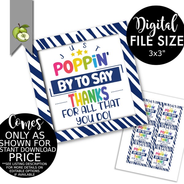 Just Popping By - Etsy