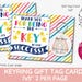 Editable Key to Our Success, Employee Gift Tags, Keyring Keychain Tag ...