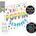 Poppin Summer Gift Tags Fidget Toy Poppin Toy Back to - Etsy