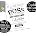 Editable Boss Appreciation Week Gift, Leaving Boss, Boss Appreciation ...