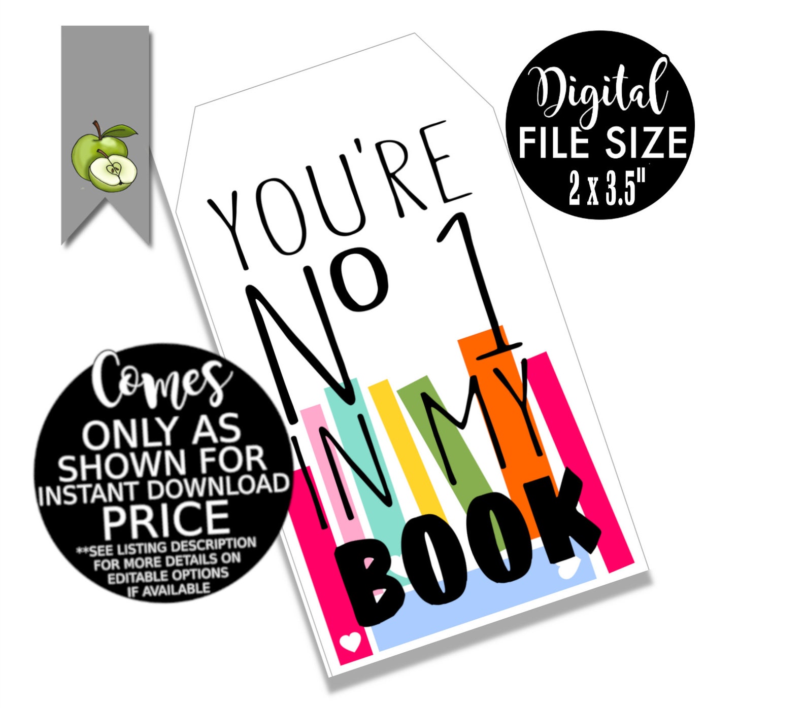 Book Gift Teacher Appreciation You're Number 1 in My - Etsy UK