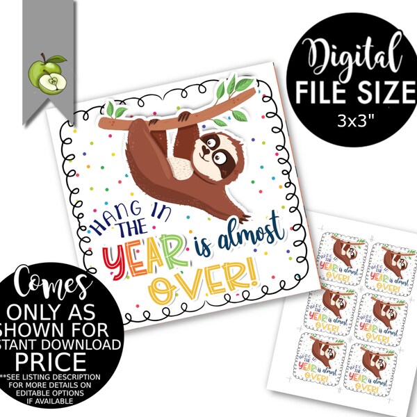 Hang on Printable - Etsy