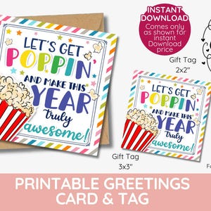 PRINTABLE Let's Get 'poppin' and Make This School Year Truly Awesome ...