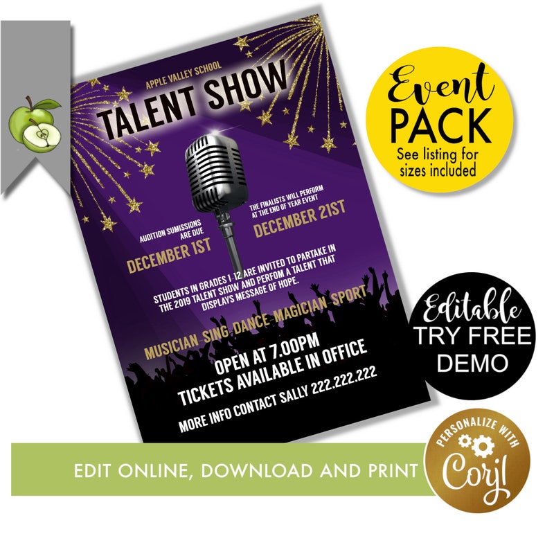 Talent Show - Etsy