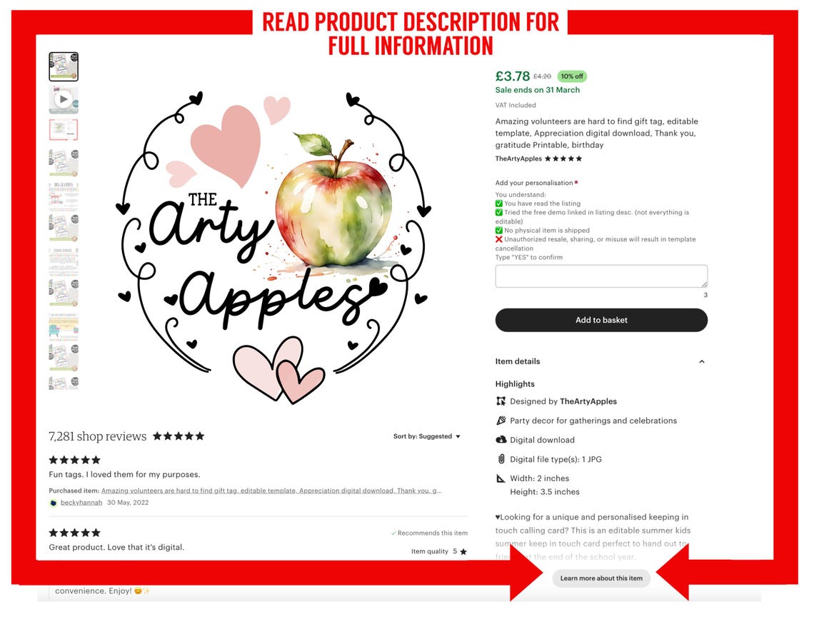 Biggest Fan Printable Gift Tag, We/i Biggest Fan, Teacher Appreciation ...