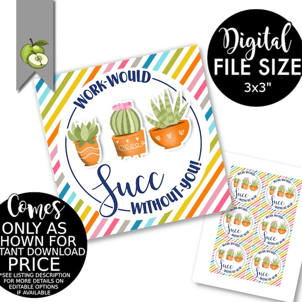 Work Will Succ Without You - Etsy