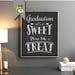Graduation is Sweet Graduate Sign Grad Party Grad Treat - Etsy