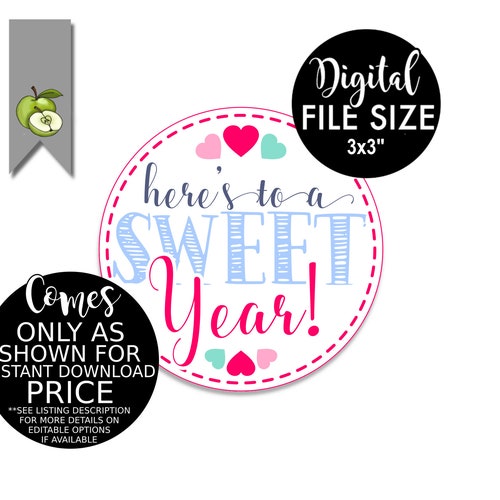 School Printable Tags Back to School Have a Sweet School - Etsy