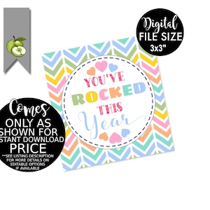 You've Rocked This Year I Hope Your Summer Rocks Rock - Etsy
