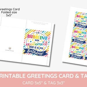 I’m Bubbling With Excitement That It’s My Birthday!, Bubbles Birthday ...