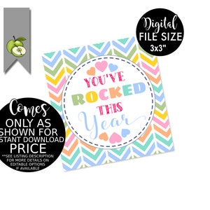 You've Rocked This Year I Hope Your Summer Rocks Rock - Etsy