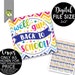 Welcome Back to School Gum Tag Sweet Treat Teacher Gum - Etsy