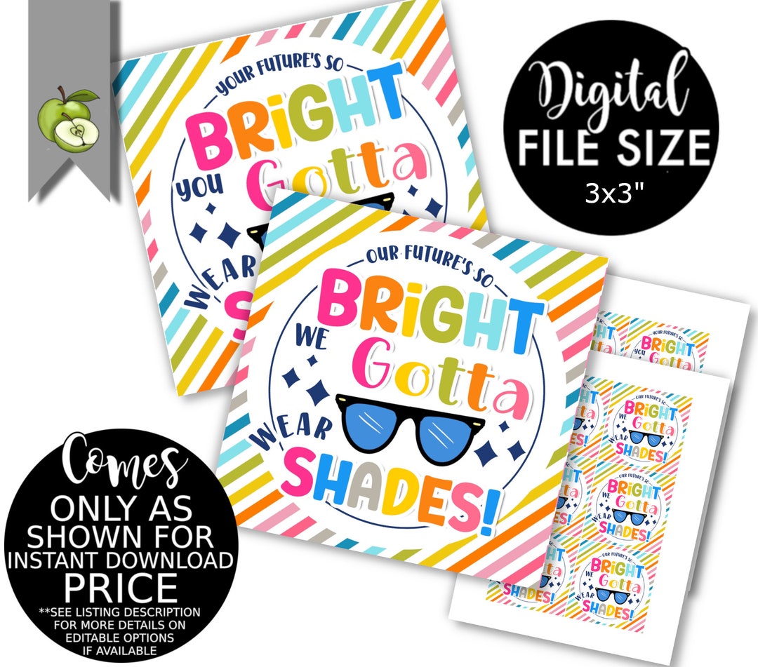 My Future is so Bright I Have to Wear Shades Back to School, Meet the ...