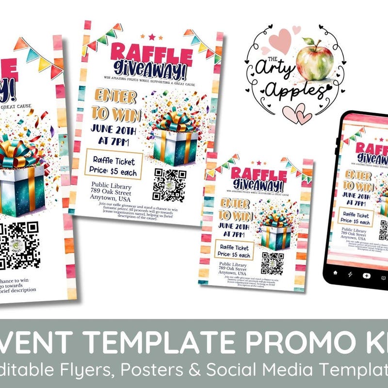 Enter to Win Signs - Etsy