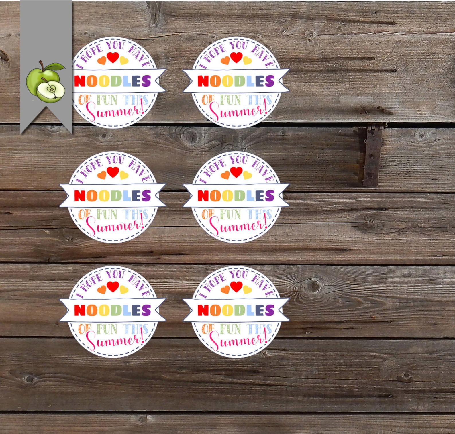 Swimming Pool Noodles Class Gift Tag Swim Teacher Tag - Etsy