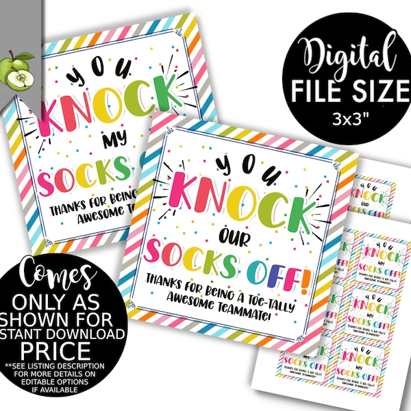 Toe Tally Socks - Etsy