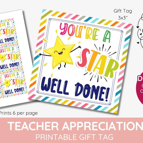 Star Gift Tags - 60+ Gift Ideas for 2026