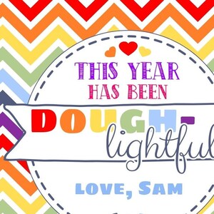 This Year Has Been Dough Lightful Class Gift Editable Gift | Etsy