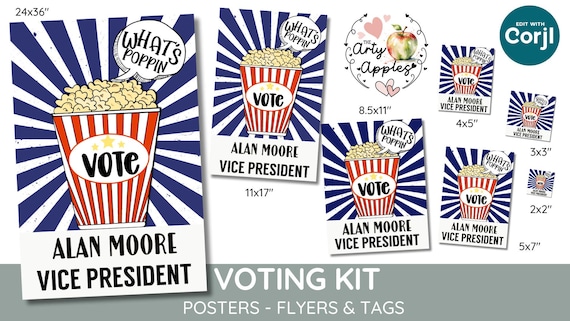 Election Posters For Kids Election Poster Templates | Primary