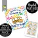 Awesome Bus Driver Appreciation Gift Tags Gratitude for Bus - Etsy