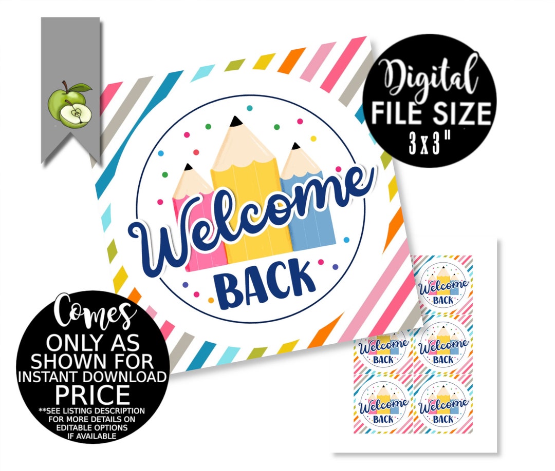 WELCOME Back to School Staff Employee Staff Back to Work - Etsy