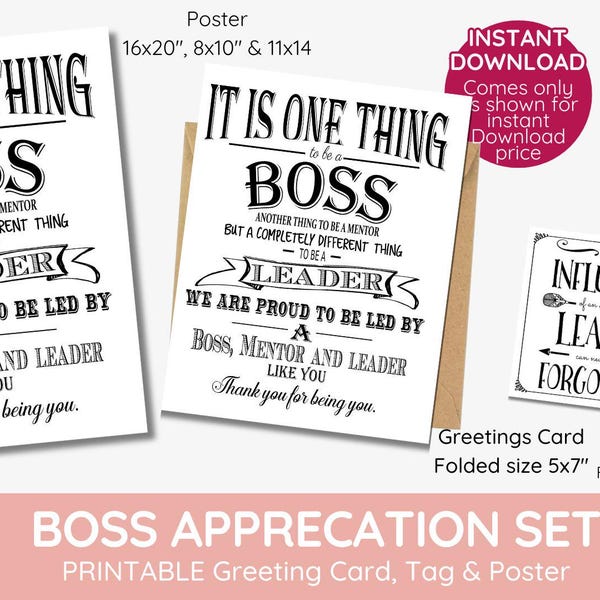 Apple Boss Appreciation - Etsy