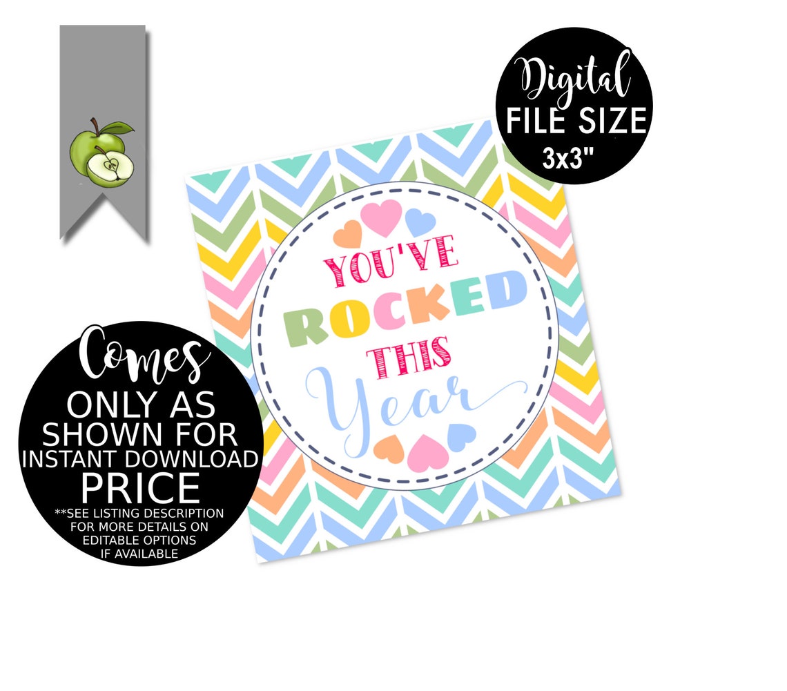 You've Rocked This Year I Hope Your Summer Rocks Rock - Etsy