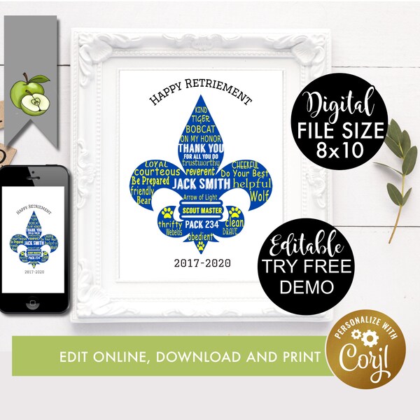 Cub Scout Printables - Etsy