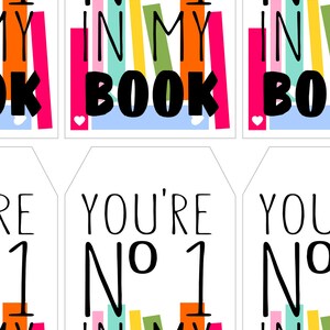 Book Gift, Teacher Appreciation, You're Number 1 in My Book, Librarian ...