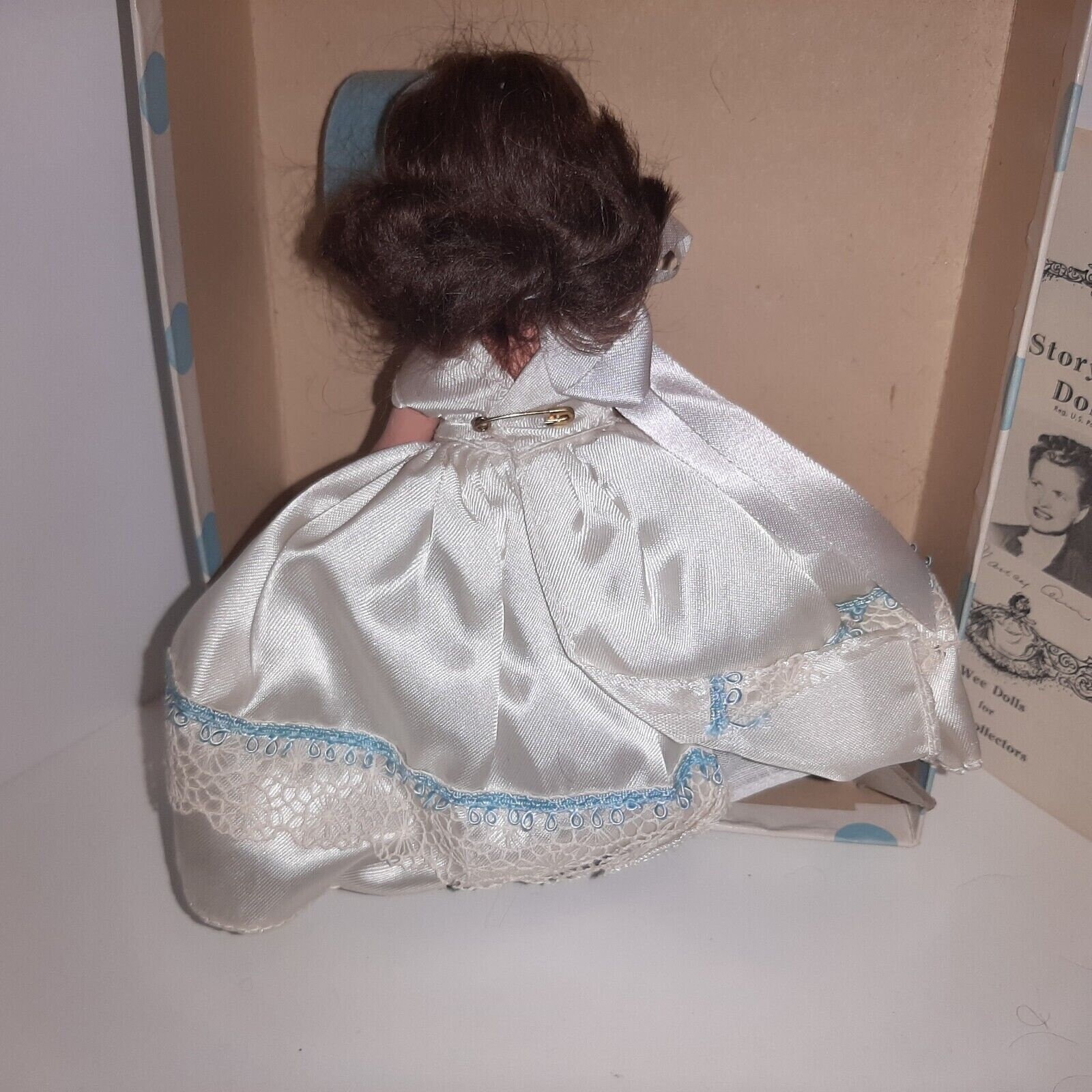 NASB Nancy Ann Storybook Doll silks and Satins 168 W/wrist Tag - Etsy